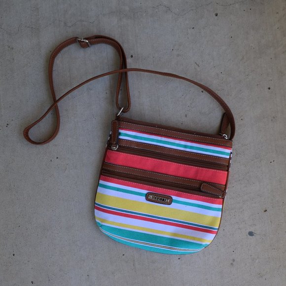 Rosetti | Bags | Multicolored Striped Cross Body Bag | Poshmark